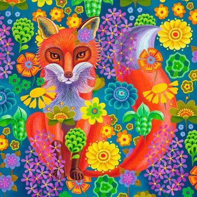 'Fox, 2022, (Oil on Canvas)' Giclee Print - Jane Tattersfield | Art.com