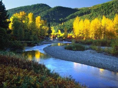 'Wenatchee River, Central Cascades, Washington, USA' Photographic Print ...