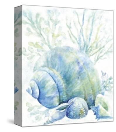 'Playful Ocean - Ebb' Stretched Canvas Print - Janie Howe | Art.com