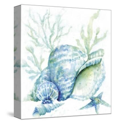 Playful Ocean - Flow Stretched Canvas Print - Janie Howe | Art.com