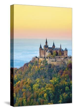 'Sunset Castle' Stretched Canvas Print - Jason Langley | Art.com