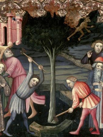 Altarpiece: Saint Michael and Saint Nicholas and the Destruction of the ...