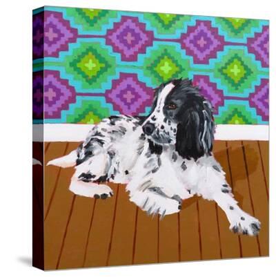 'Dog Tales - Hathaway' Stretched Canvas Print - Jay McClellan Studio | Art.com