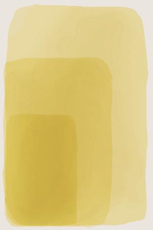 Yellow Watercolor Shapes #2 Giclee Print - jay stanley | Art.com