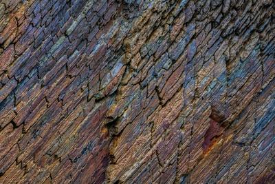 'Ireland, Ferriter's Cove. Close-up of rock face colors.' Photographic ...