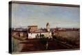 'La Trinite Des Monts View from Villa Medicis View of the Church of ...