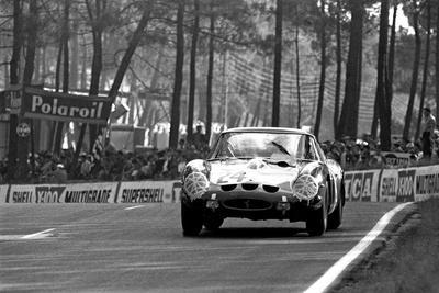 'Jean Blaton Beurlys Driving a Ferrari 250Gto, 1963 (Photo)' Giclee ...
