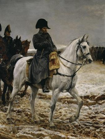 'Campagne de France Napoleon, c.1864' Giclee Print - Jean-Louis Ernest ...