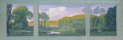 'The Alster Valley (Oil on Canvas)' Giclee Print - Jean Paul Kayser ...
