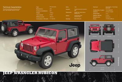 'Jeep Wrangler Rubicon.' Photographic Print | Art.com