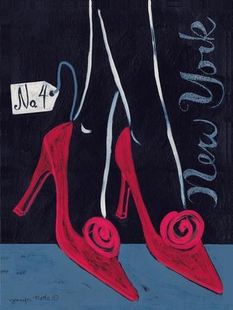 'High Heels New York' Art Print - Jennifer Matla | Art.com