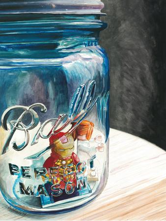 'Trapped' Art Print - Jennifer Redstreake Geary | Art.com