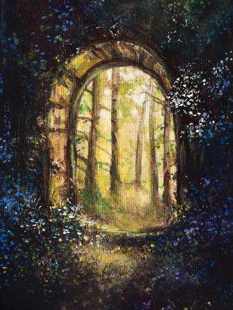 'The Secret Way' Art Print - Jennifer Taylor | Art.com