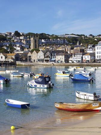'St. Ives, Cornwall, England, United Kingdom, Europe' Photographic ...