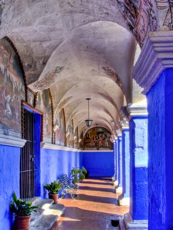 'Graceful Archways of Monasterio Santa Catalina in the White City of Arequipa, Peru ...