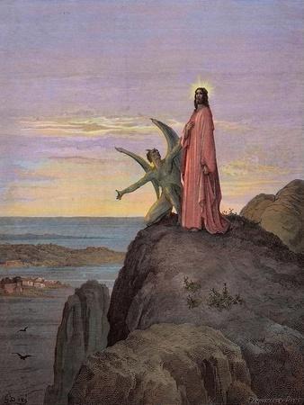 Temptation Of Jesus In The Desert