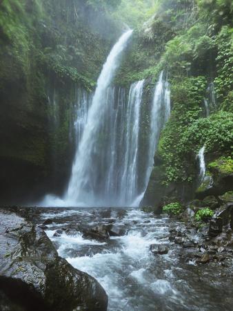 'Air Terjun Tiu Kelep Waterfall, Senaru, Lombok, Indonesia, Southeast ...