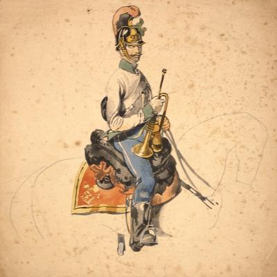 A Trooper of the 5Th Dragoon Regiment, Prince Eugene of Savoy 1840-50 ...