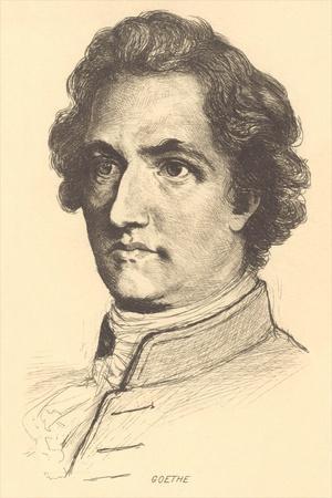 Johann Wolfgang Von Goethe Art Print | Art.com