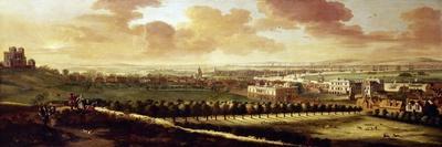 'View of Greenwich and London (England), circa 1680, with the Royal ...