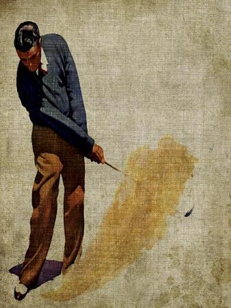 'Vintage Sports I' Art Print - John Butler | Art.com