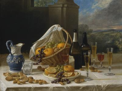 Luncheon Still Life, 1860, by John F. Francis, 1808-1886, American ...