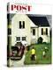 "Home from Vacation" Saturday Evening Post Cover, August 23, 1952 ...