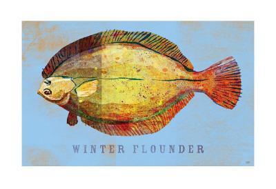Flounder Painting