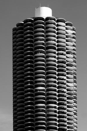 'Corn Cob Building' Photographic Print - John Gusky | Art.com
