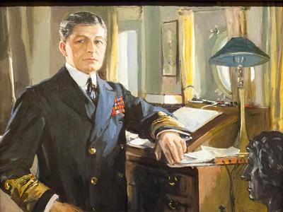 David Richard Beatty, 1917 (Oil on Canvas) Giclee Print - John Lavery ...