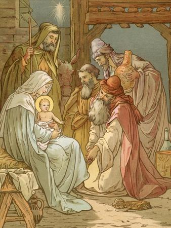 Famous Nativity Scene Painting