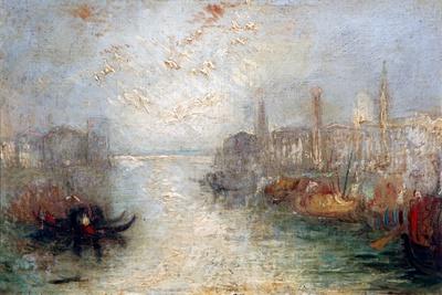 San Benedetto Looking towards Fusina (Oil on Panel) Giclee Print ...