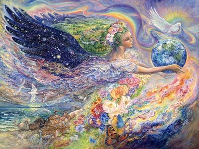 'Earth Angel' Giclee Print - Josephine Wall | Art.com