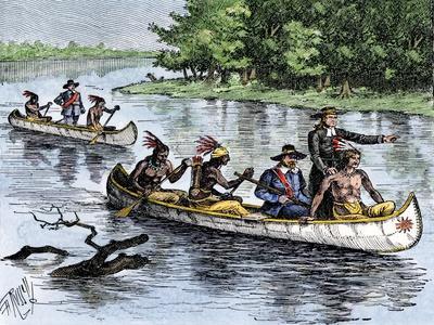 Journey of Jacques Marquette (1637-1675) French Explorer and Missionary ...