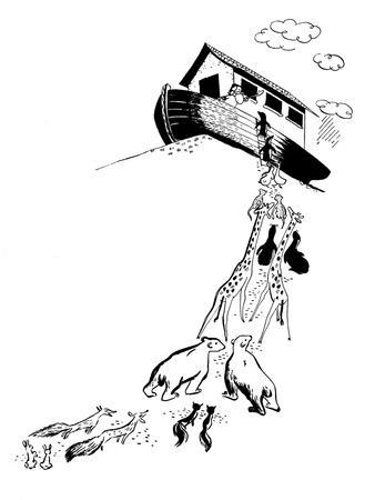 'Illustration from 'The Truth about the Stork' by Edward F. Griffith ...