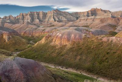 South Dakota, Erosion Hills in Badlands National Park Photographic ...