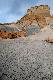 'Utah. Abstract mud patterns with butte and rocks in Grand Staircase ...