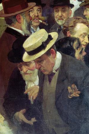 'Friday at the French Artists' Salon (Detail), 1911 (Oil on Canvas ...