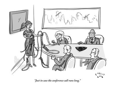 Conference Call Cartoon