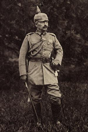 'Kaiser Wilhelm II in Montur, Pickelhaube, Reitgerte' Giclee Print ...