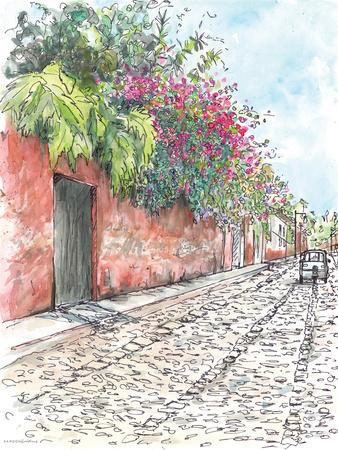 'Off the Beaten Path' Art Print - Kamdon Kreations | Art.com