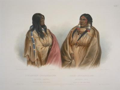 'Woman of the Snake-Tribe, Woman of the Cree-Tribe' Giclee Print - Karl ...