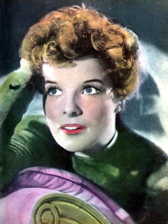 'Katharine Hepburn, American Film Actress, 1934-1935' Giclee Print ...