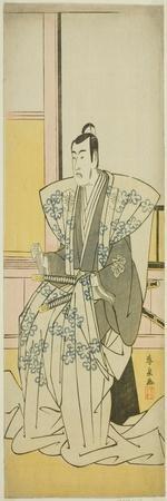 'The Actor Matsumoto Koshiro IV as Hatakeyama Shigetada in the Play Edo no Fuji..., c. 1789 ...