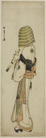 'The Actor Nakamura Nakazo I as Kakogawa Honzo in Komuso Attire in the ...