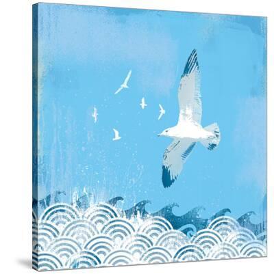 'Coastal Days II' Stretched Canvas Print - Ken Hurd | Art.com