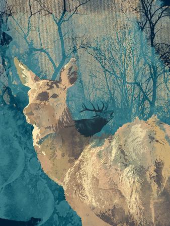 Deerhood IV Giclee Print - Ken Hurd | Art.com