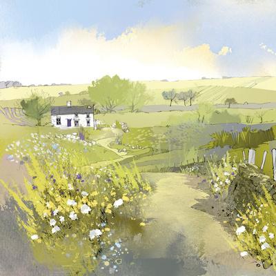 Evergreen Cottage Giclee Print - Ken Hurd | Art.com