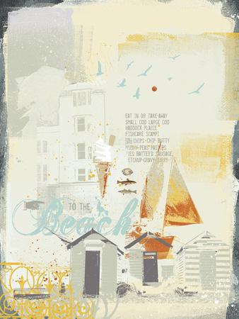 Fish and Ships III Giclee Print - Ken Hurd | Art.com