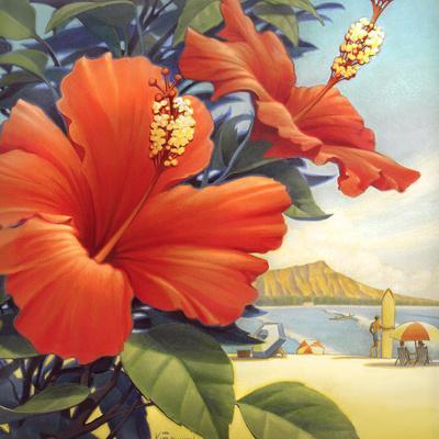Traditional Hawaiian Painting